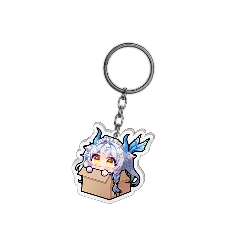 AzuRyuna Cardboard Box Keychain – UwU Market