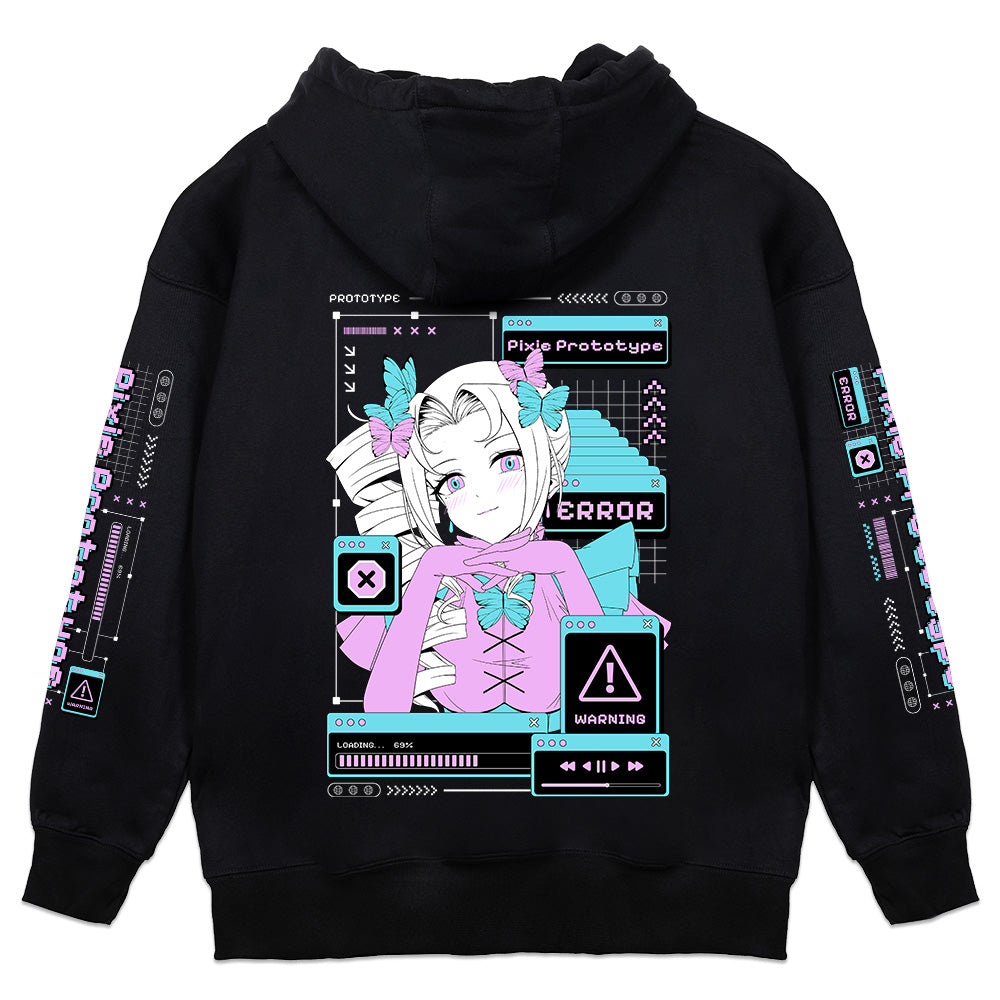 Pixie Prototype System Glitch Hoodie – UwU Market