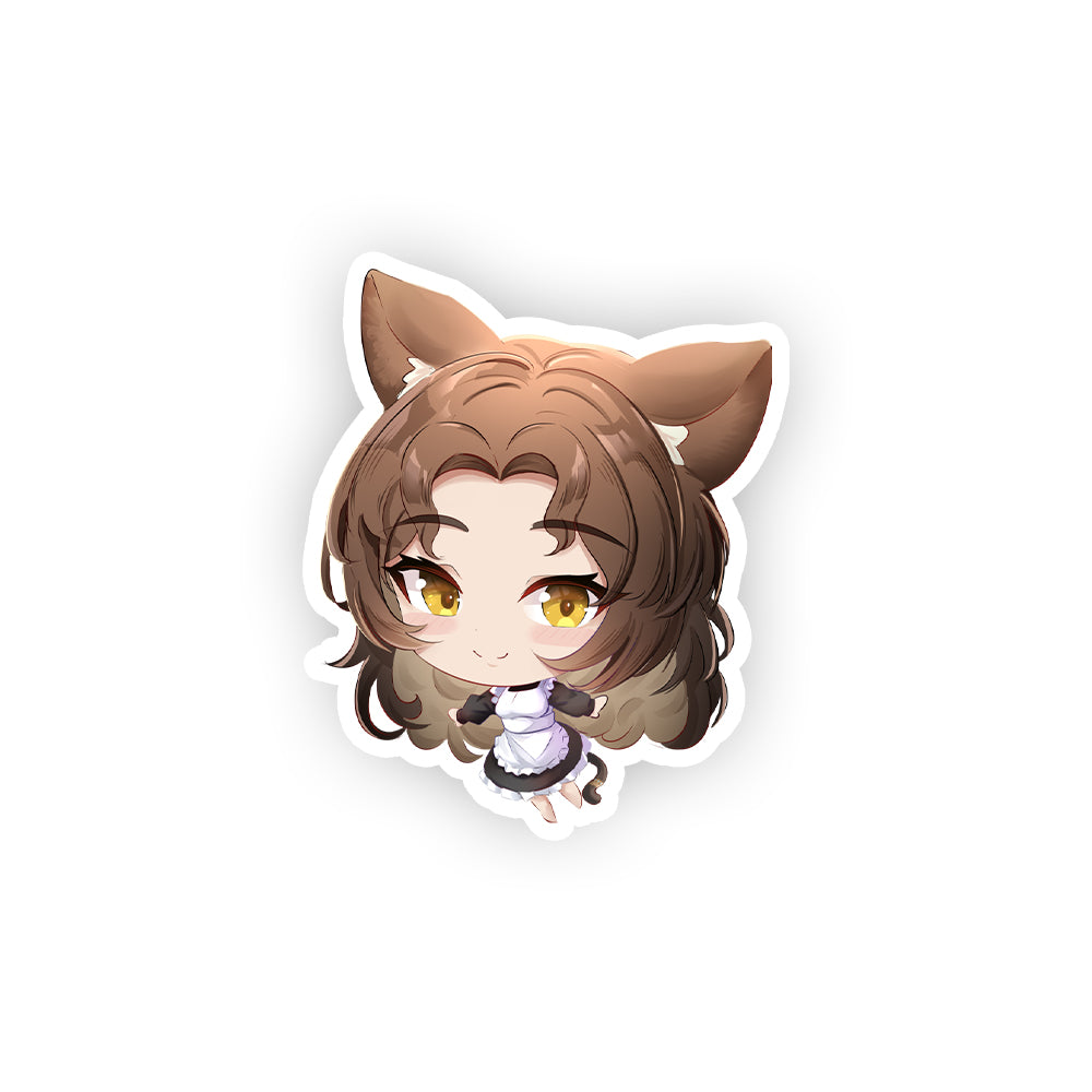 Dee_the_Sphinx Chibi Maid Sticker – UwU Market