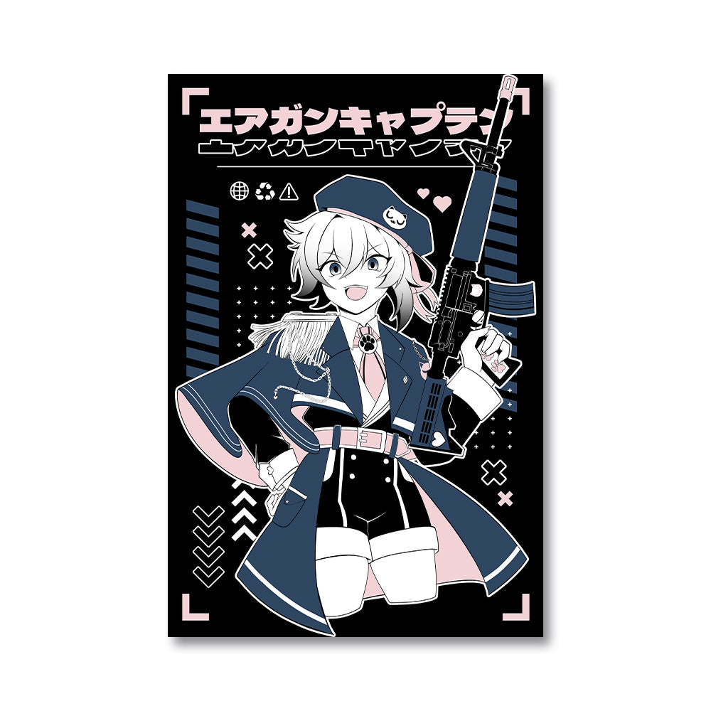 KotaKotonya Captain Poster – UwU Market