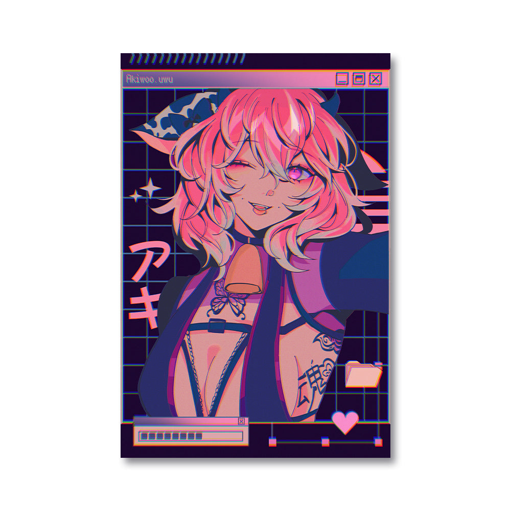 Akiwoo UwU.exe Poster – UwU Market