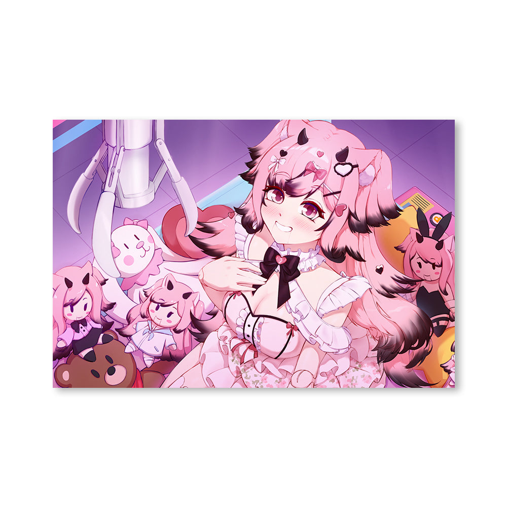 AkariKaiVT Claw Senpai Poster – UwU Market