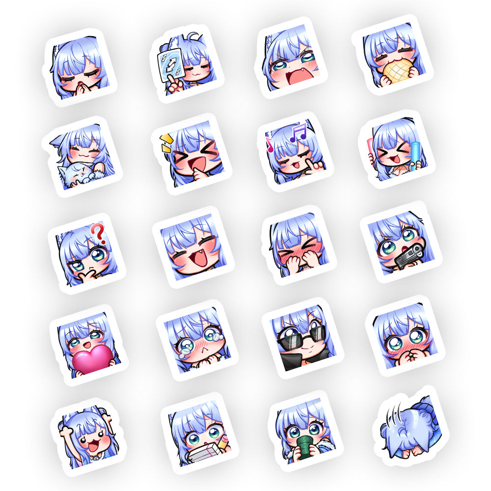 Mifuyu All The Feels Sticker Pack – UwU Market