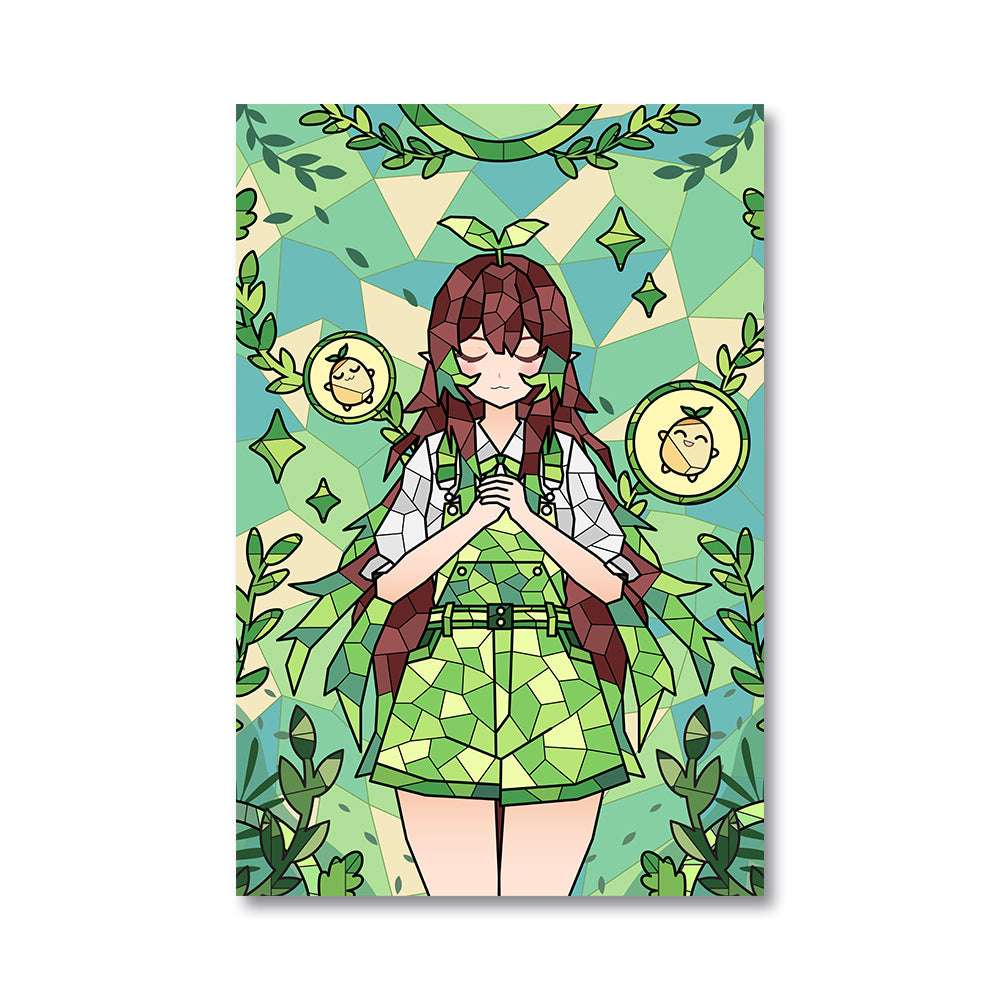 WhinyPotato Stained Glass Poster – UwU Market