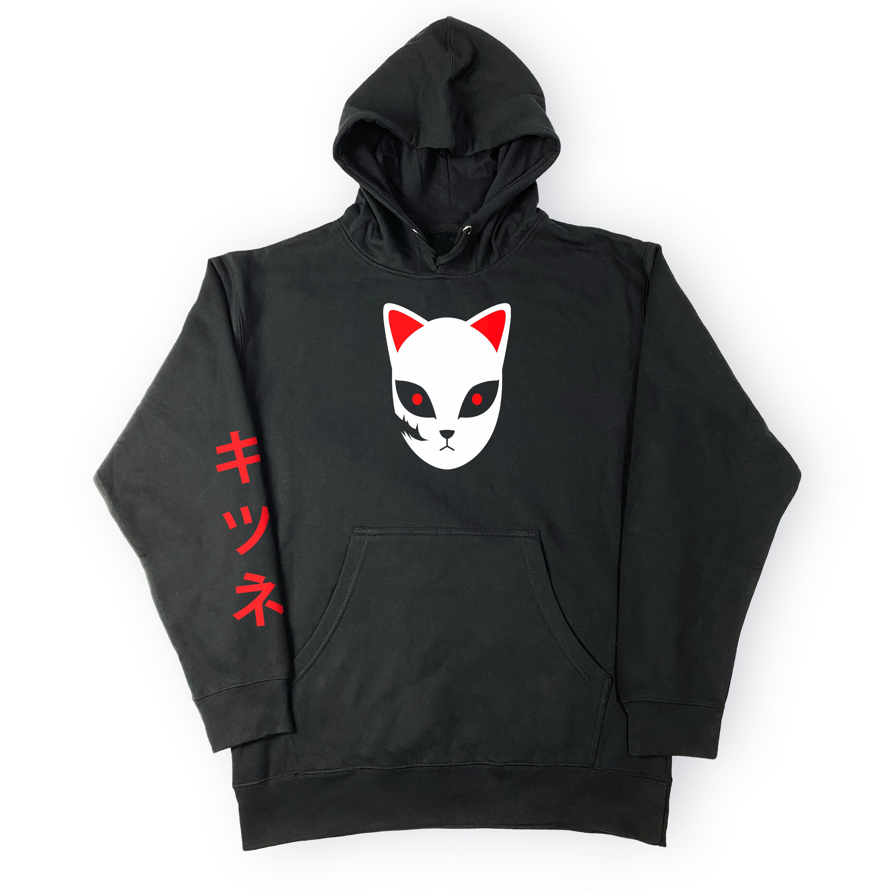 Kitsune Mask Anime Hoodie – UwU Market